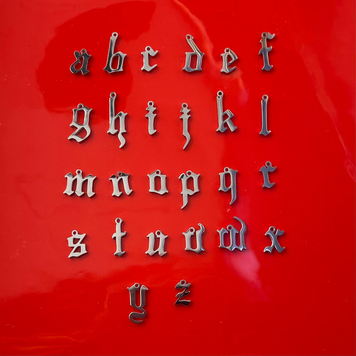 CUSTOM LETTER small curb chain – Steel Angel